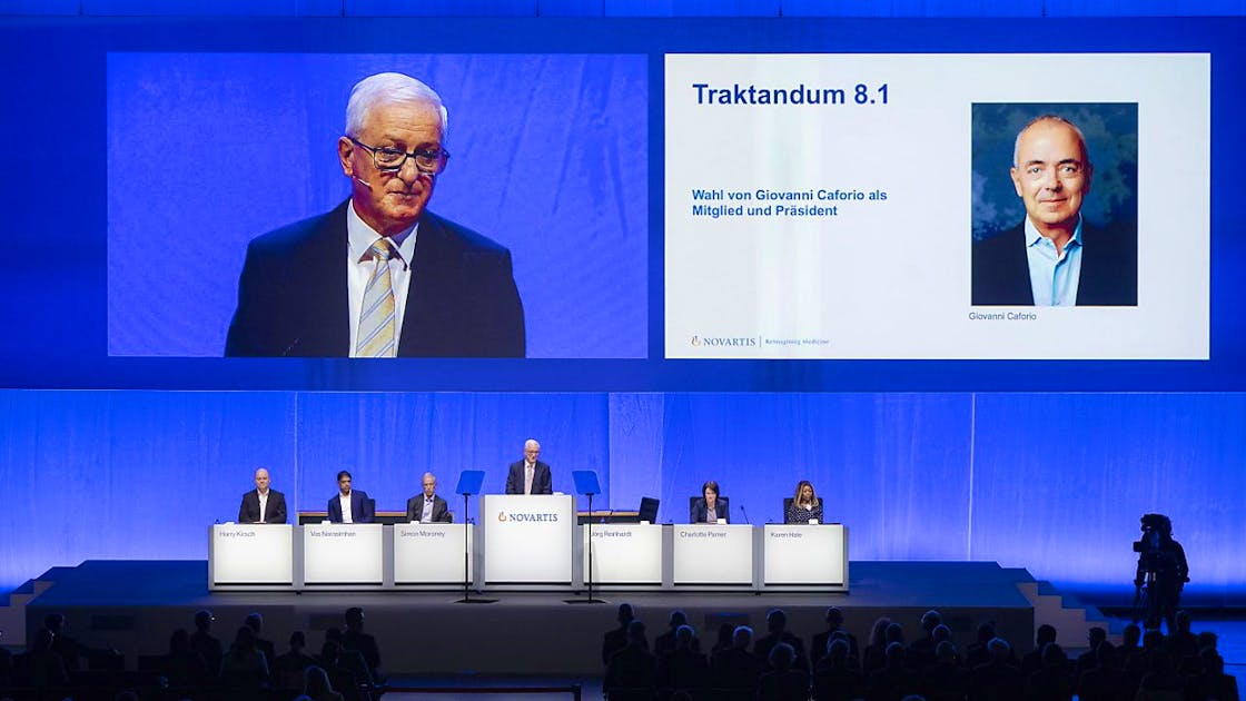 Pharma: Giovanni Caforio élu président de Novartis | blue News