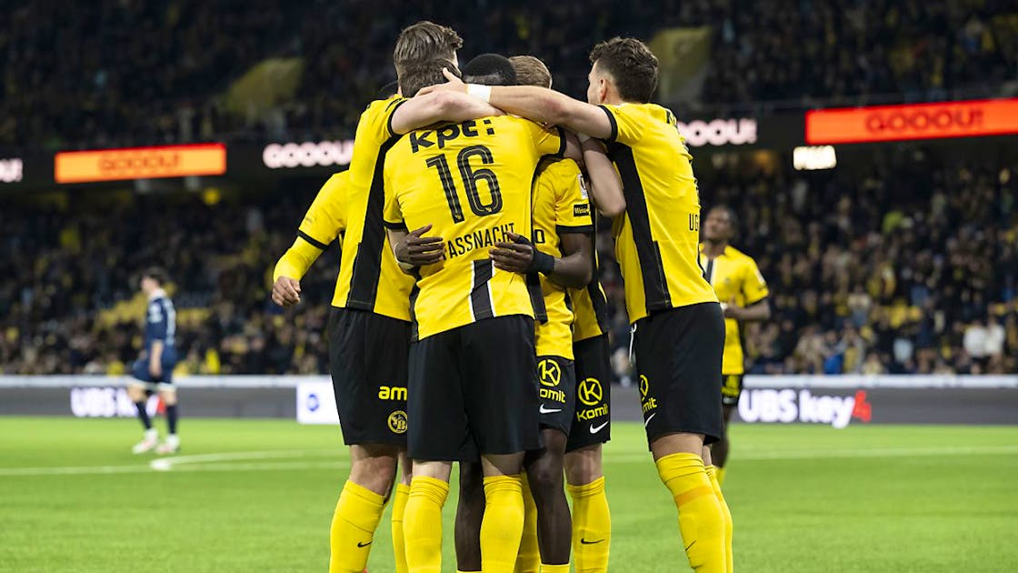 YB - Lausanne 3:0: YB wins clearly with two goals from Chris Bedia ...