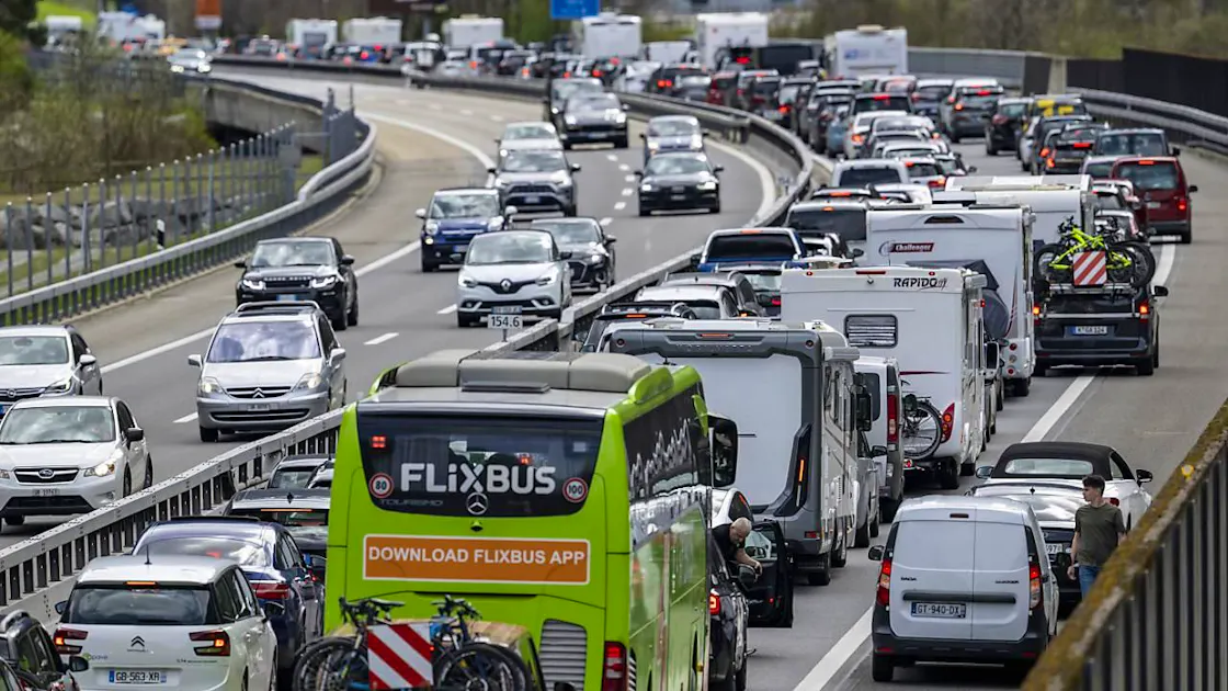 Easter traffic: Uri implements congestion management on the A2 from ...