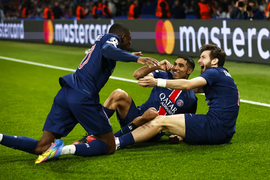 Pure joy of the game: PSG celebrate three wonderful goals and victory ...
