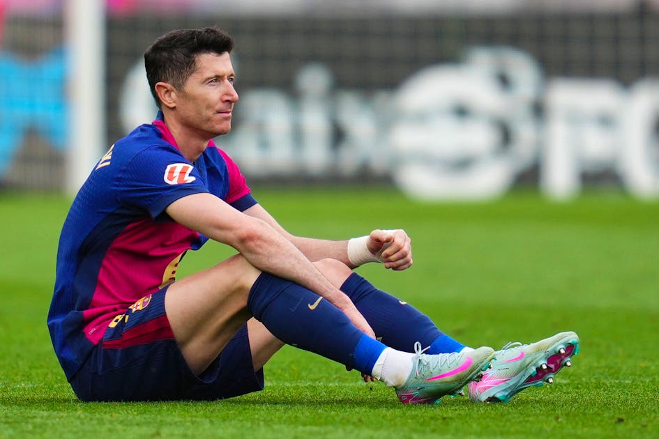 Robert Lewandowski suffers tendon injury | blue News