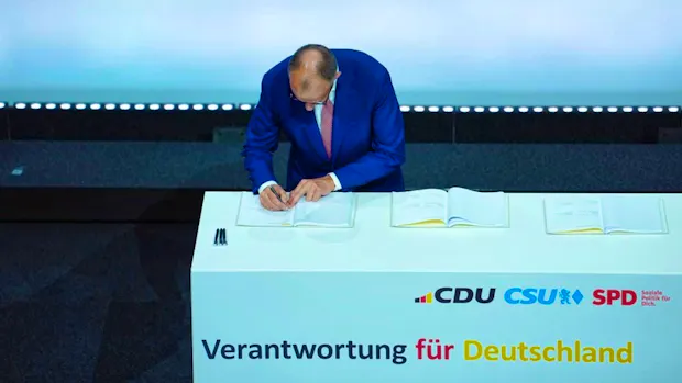 Politics: CDU, CSU and SPD sign coalition agreement in Germany | blue News