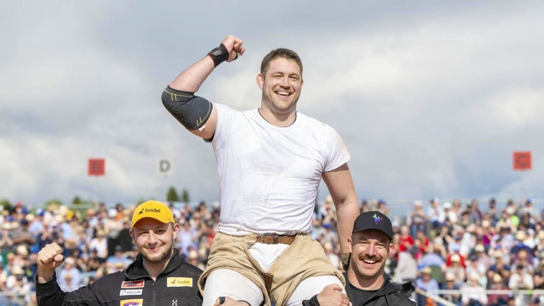 Marcel Bieri bezwingt Schwingerkönig Joel Wicki erneut | blue News