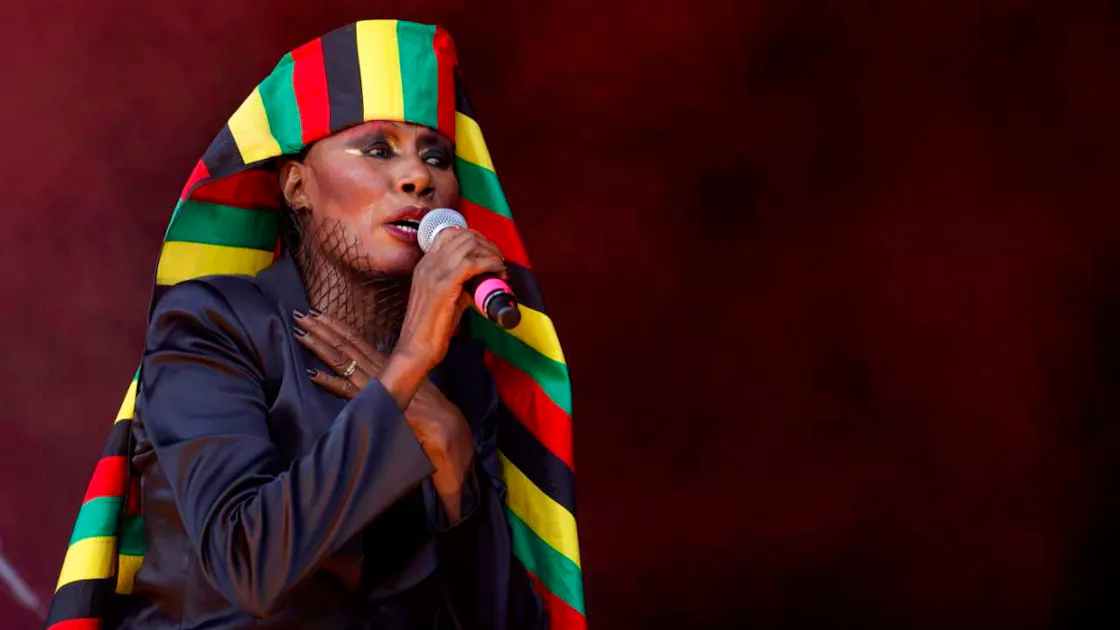 Festival: Grace Jones und Yseult an einem Konzertabend in Montreux ...