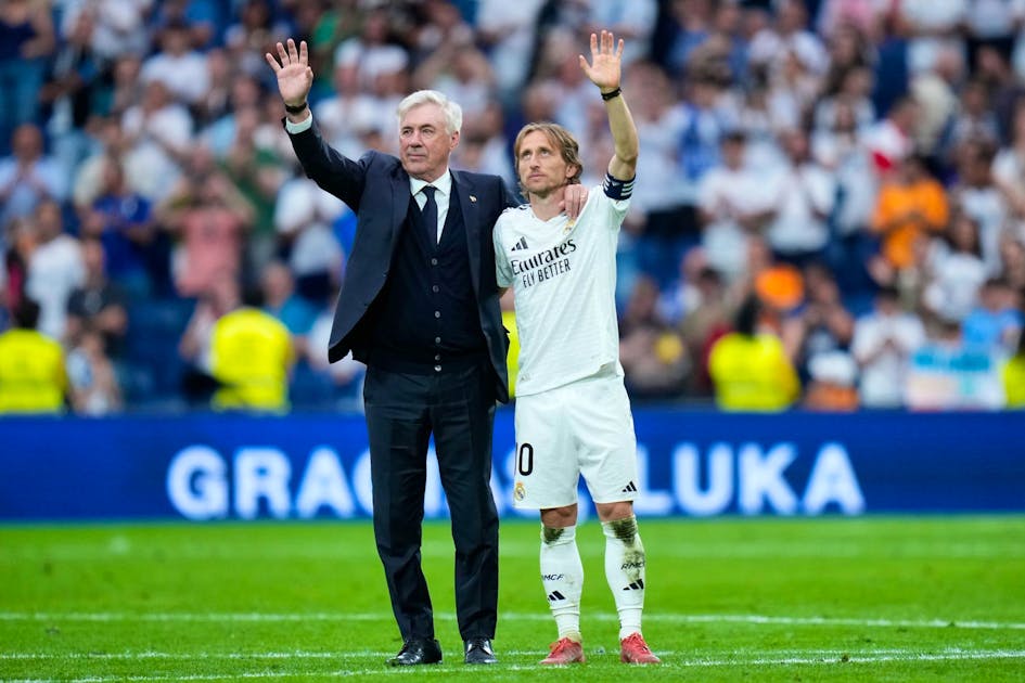 Moving Bernabéu farewell for Luka Modrić and Carlo Ancelotti | blue News