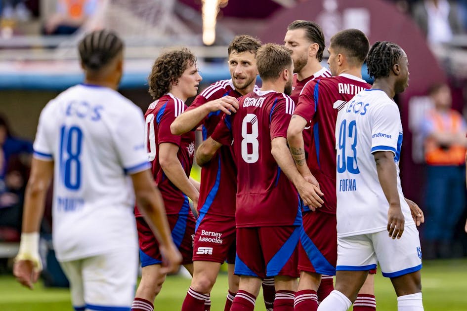 Soccer spectacle in Geneva: Servette are runners-up after a 3-3 draw ...