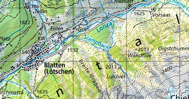 Water is backing up: Blatten VS: River Lonza spilled - now more trouble ...