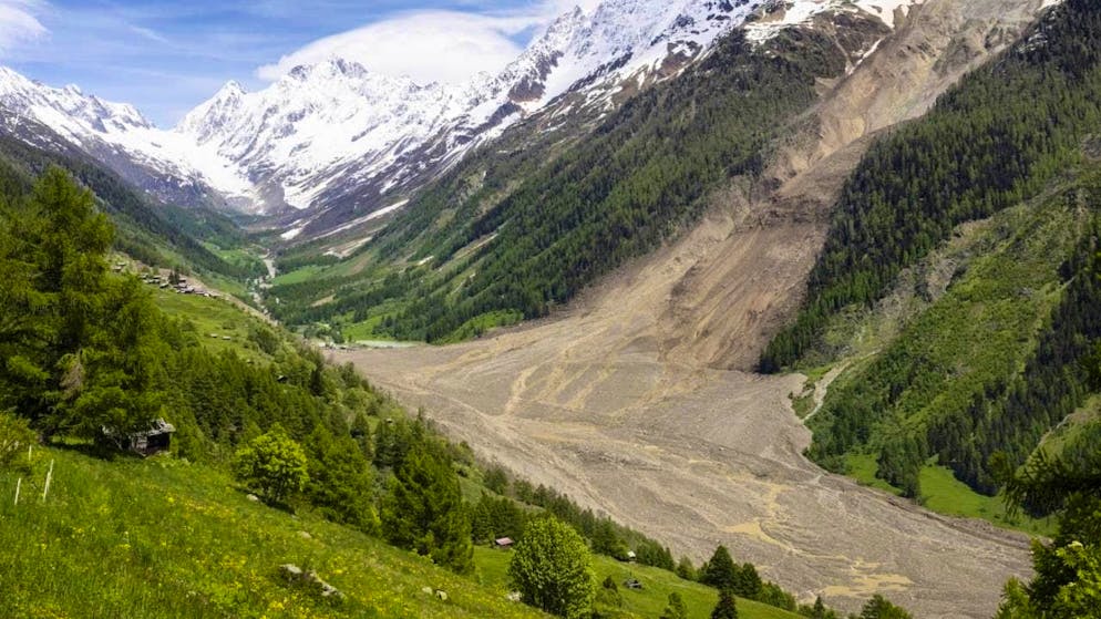 Landslide: Reconstruction is not yet an issue in Blatten VS | blue News