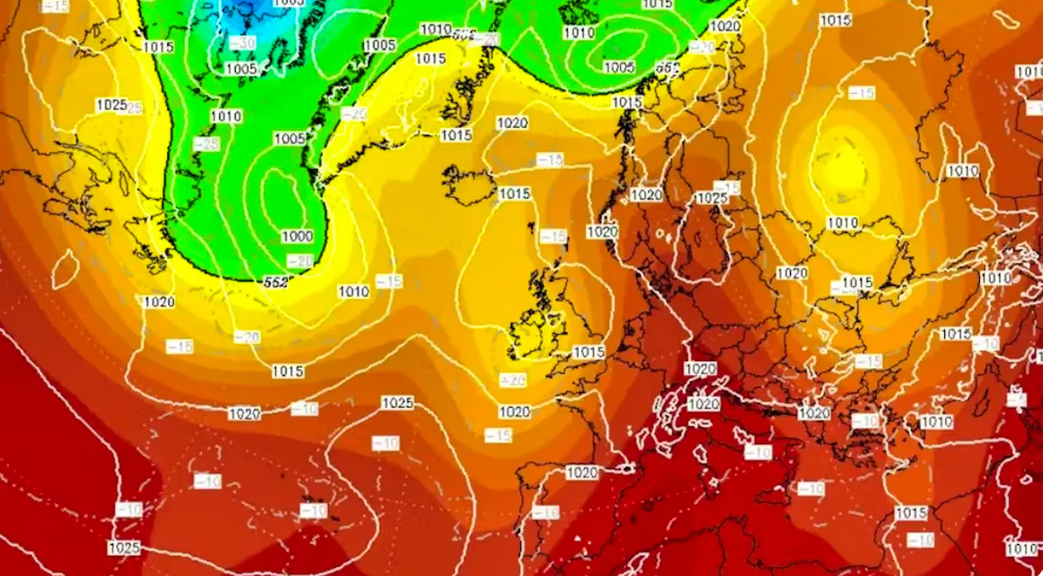 What the long-term forecast says: It's going to get hot from Sunday ...
