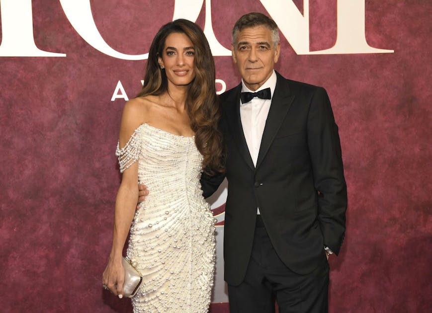 L'intervista: Amal Clooney parla di George: «Sono incredibilmente fortunata ad averlo accanto ...