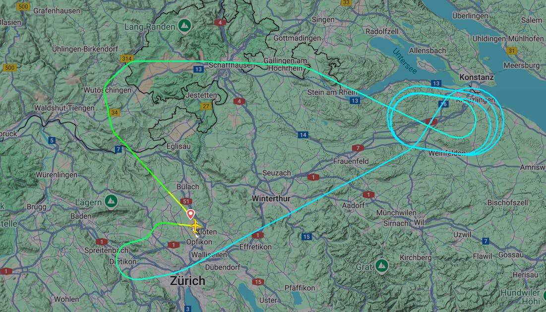 Viaggio andato storto: Volo da Zurigo torna indietro a causa di un ...
