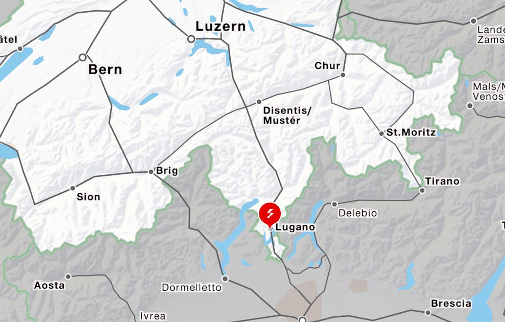 Railroad line to Italy affected: Train blocks line near Lugano - train ...