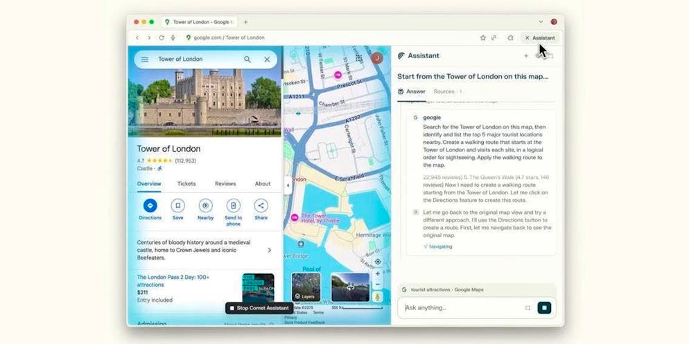 Il nuovo modo di navigare sul web: Arrivano i browser AI: Chrome & Co ...