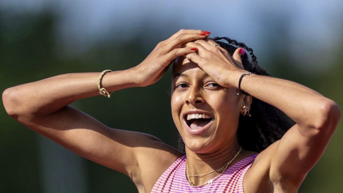 Athletics: Audrey Werro with 800 m record run into the world elite ...