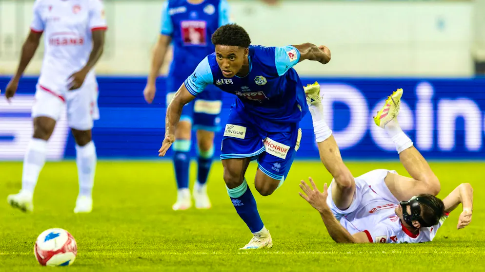 After only 3 appearances in the Super League: FCL youngster Britschgi ...