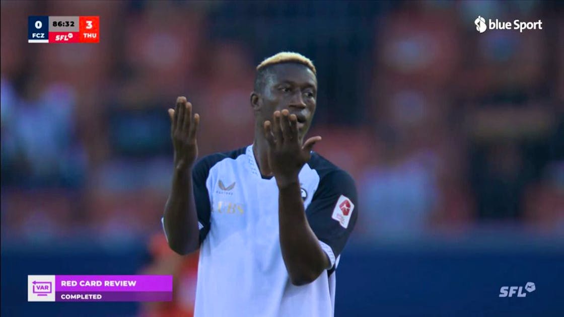 FCZ striker Philippe Kény suspended for three games | blue News