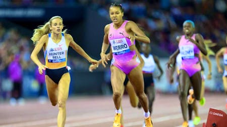 New Swiss record: 800 m runner Audrey Werro wins at Weltklasse Zürich ...
