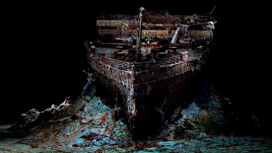 Titanic-Wrack vor 40 Jahren entdeckt: Neue 3D-Scans geben Einblick in ...