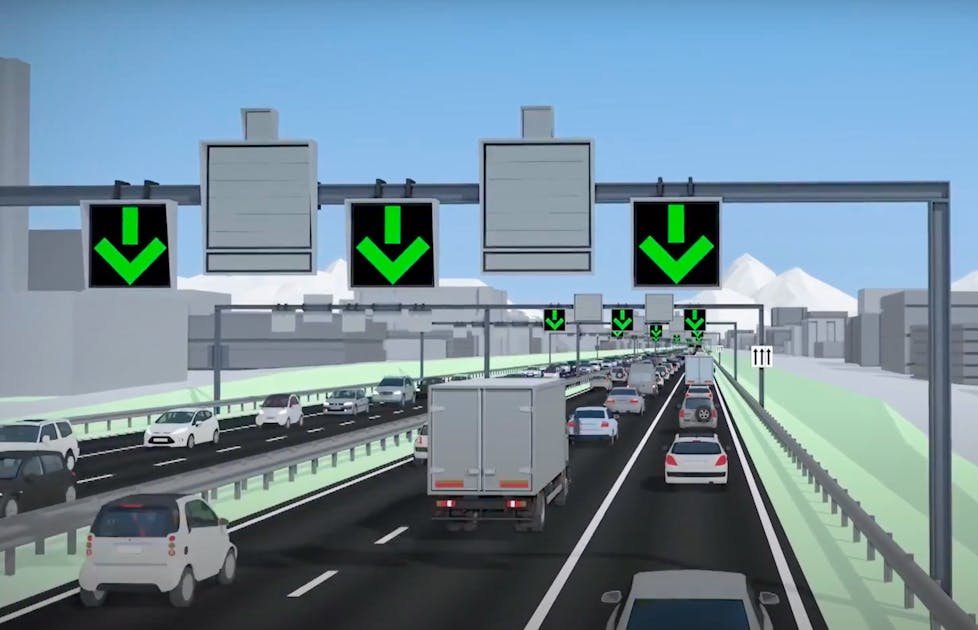 PUN routes: The emergency lane becomes a traffic lane - this is how the ...