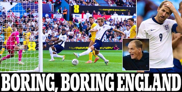 "Ridiculous, lackluster, boring": England fans leave stadium in droves ...