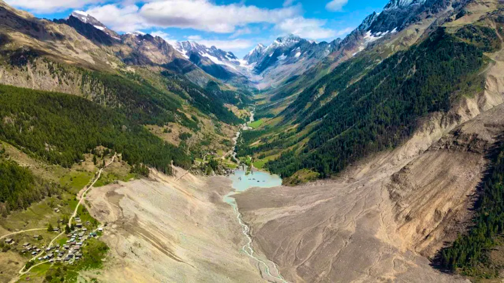 Landslide: Valais Grand Council debates decree on Blatten VS | blue News