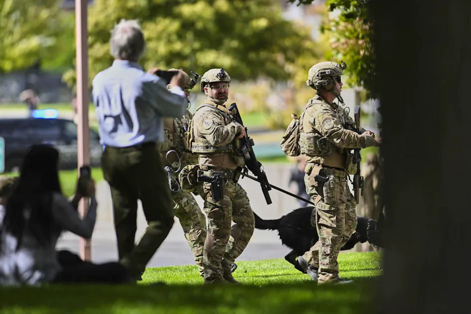 High-powered rifle in wooded area: Investigators find gun after Charlie ...