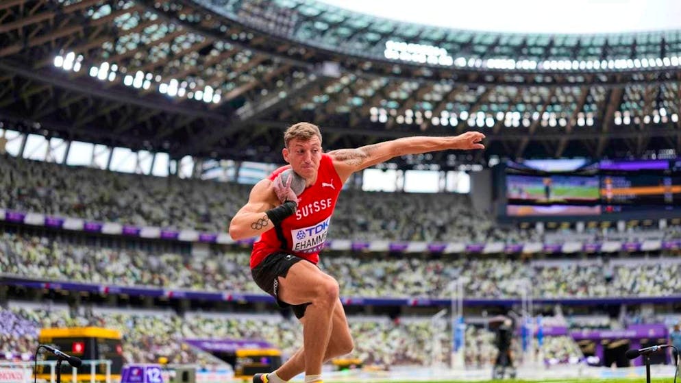 Athletics: Simon Ehammer's decathlon start does not go as planned ...