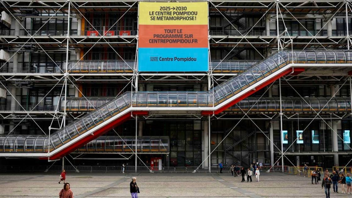 Le Centre Pompidou ferme pour cinq ans de rénovation | blue News