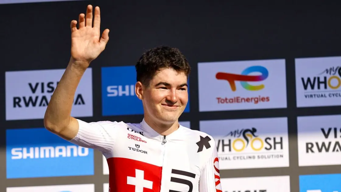 Cycling: Jan Huber rides to U23 silver in the World Championship road ...
