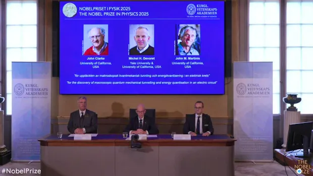 International: Nobel Prize in Physics goes to three quantum researchers ...