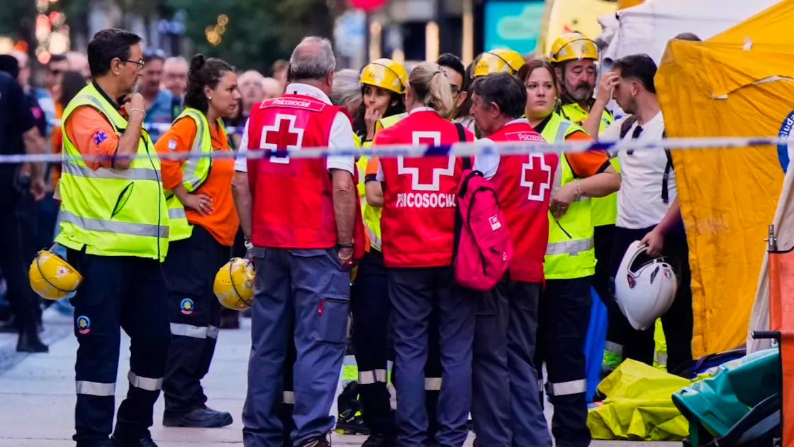 Spain: At least two dead after building collapses in Madrid | blue News