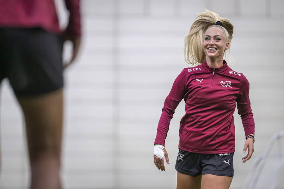 Calcio: Alisha Lehmann sul ruolo di jolly in Nazionale: «È chiaro che ...