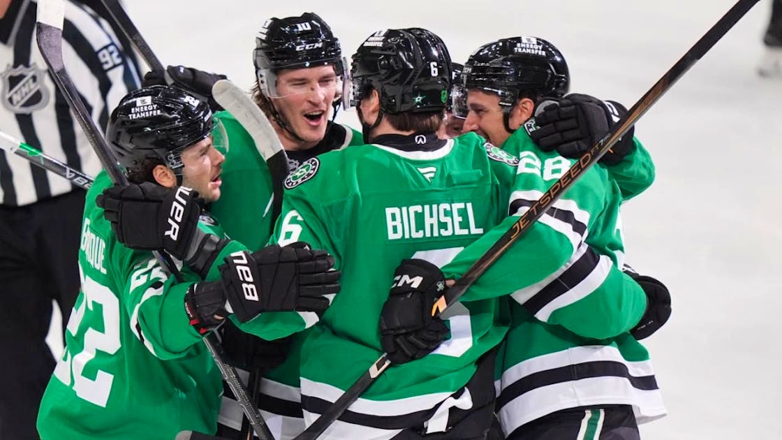 Ice Hockey: Lian Bichsel scores for the fifth time in 75th NHL game ...