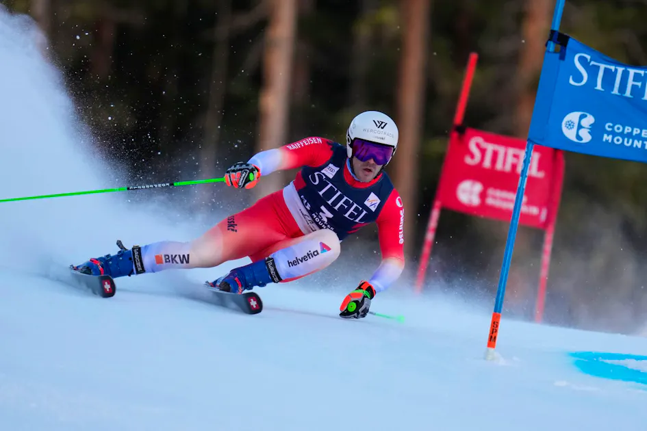 Giant slalom in Copper Mountain: The Swiss podium series breaks ...