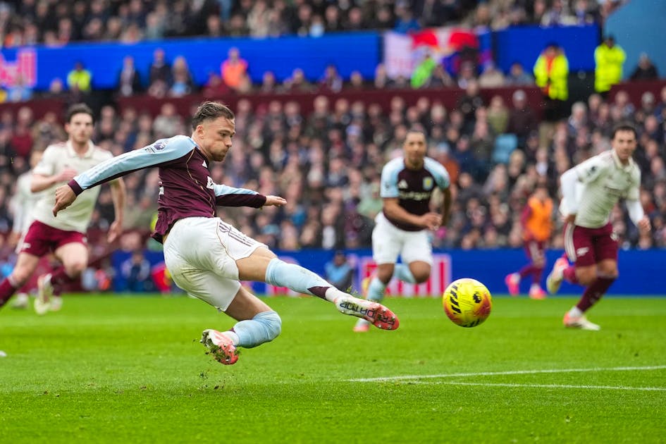 Hot battle at the top: Buendia scores a last-second winner for Aston ...