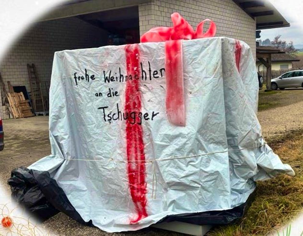 In Schleitheim SH: Schleitheim: Christmas prank paralyzes police radar ...