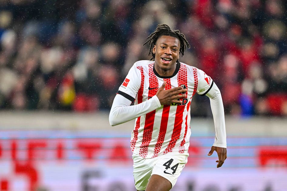 "Kicker" ranking: Manzambi is one of the best midfielders in the ...