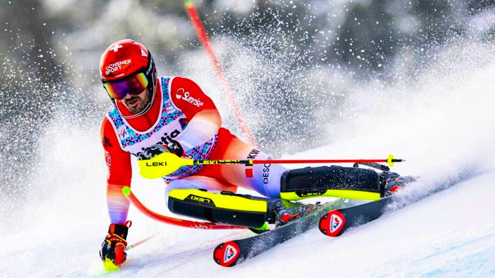 Slalom in Adelboden: Norwegian double lead - Meillard only 0.09 behind ...