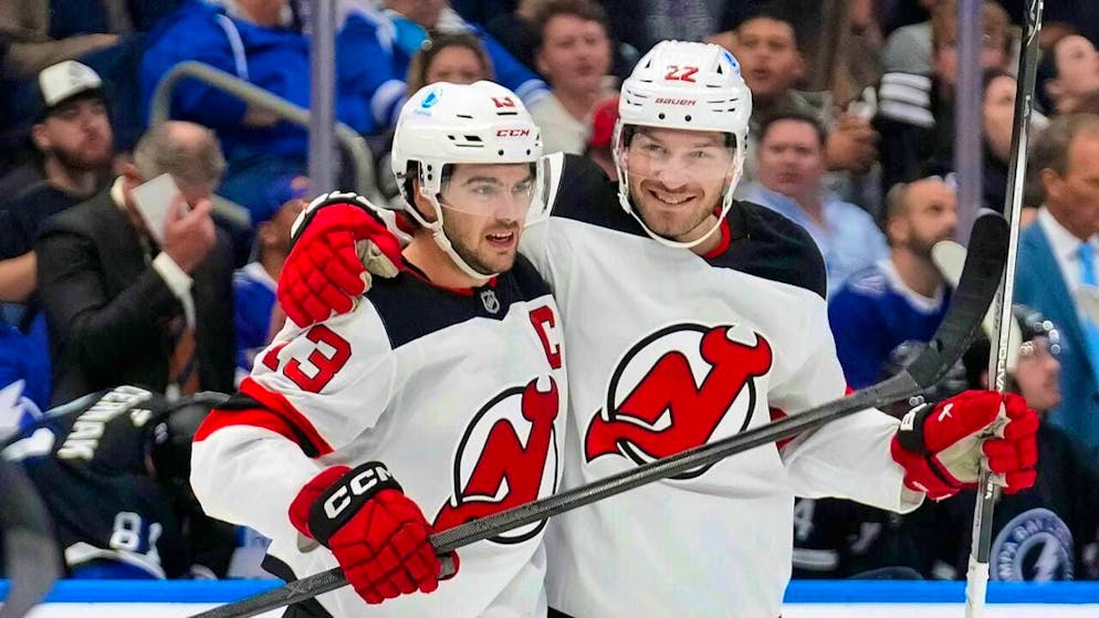 NHL: Hischier scores twice to lead the Devils to victory | blue News