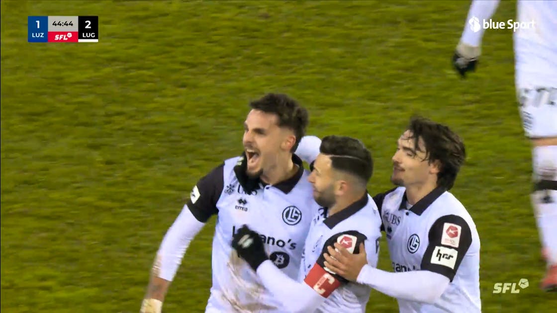 Video ticker: Game turned around: Lugano shocks Lucerne with three ...