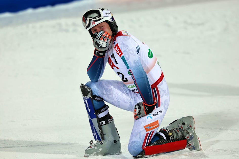 More ice hockey than ski racing?: Kristoffersen cries after victory ...