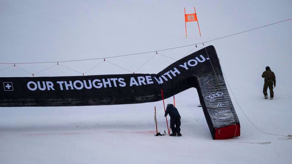 Friday's men's training in Crans-Montana canceled | blue News