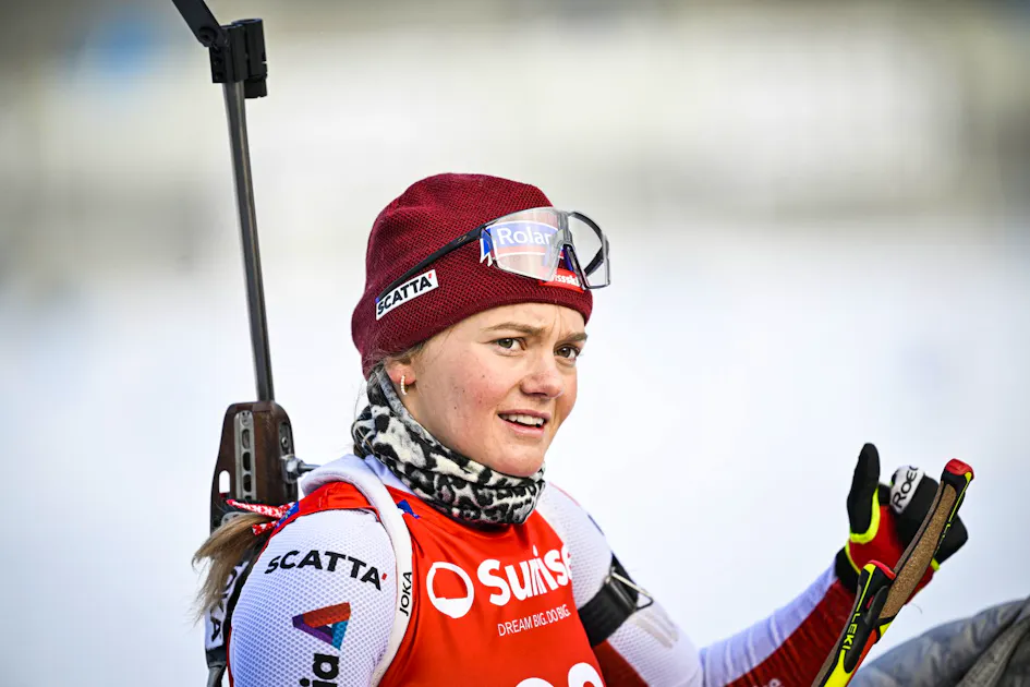 Biathlon: Après ses JO réussis, Meier surfe sur une belle lancée | blue ...