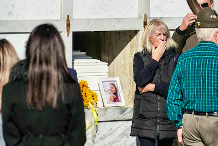 Five months later: Italy: Grave of murdered Pamela Genini desecrated ...