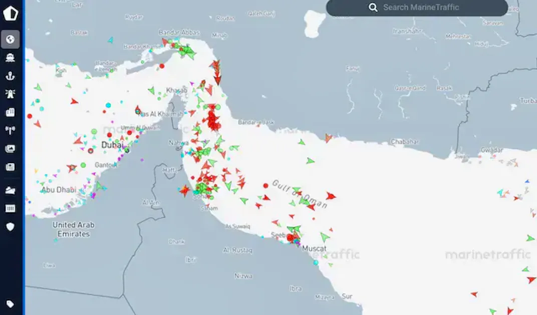 Digital shipping map: Here you can see live what's going on in the ...