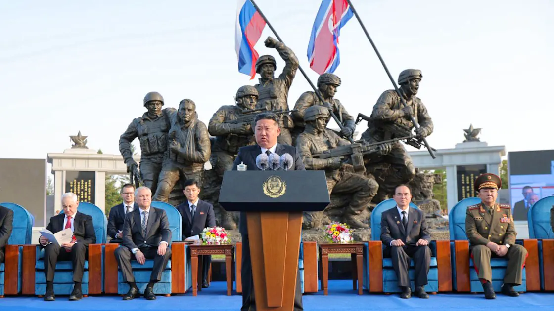 Kim Jong Un is present: North Korea opens memorial for its own soldiers ...