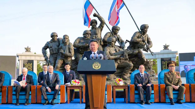 Kim Jong Un is present: North Korea opens memorial for its own soldiers ...