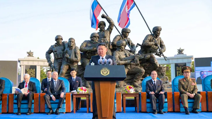Kim Jong Un is present: North Korea opens memorial for its own soldiers ...