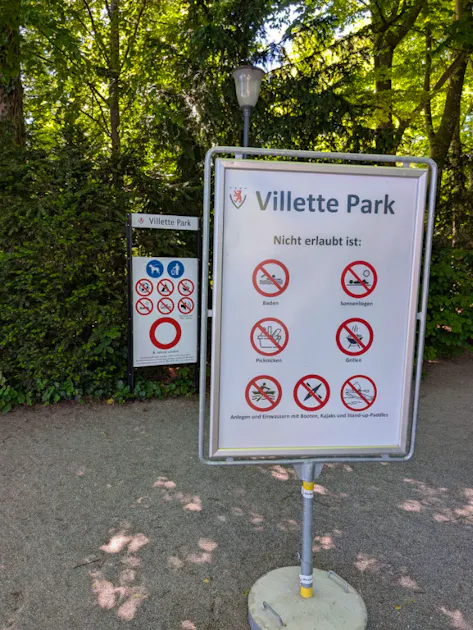 "What else is allowed here?": This prohibition sign is currently ...