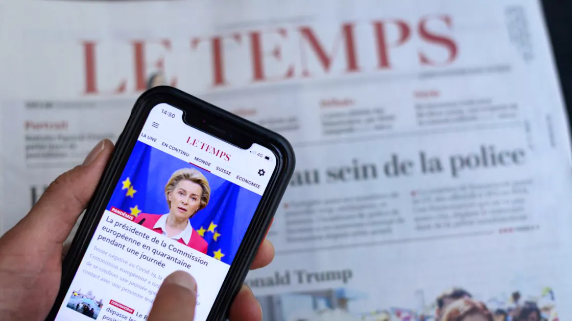 Media: Le Temps guarda all'estero, arriva edizione digitale per la ...